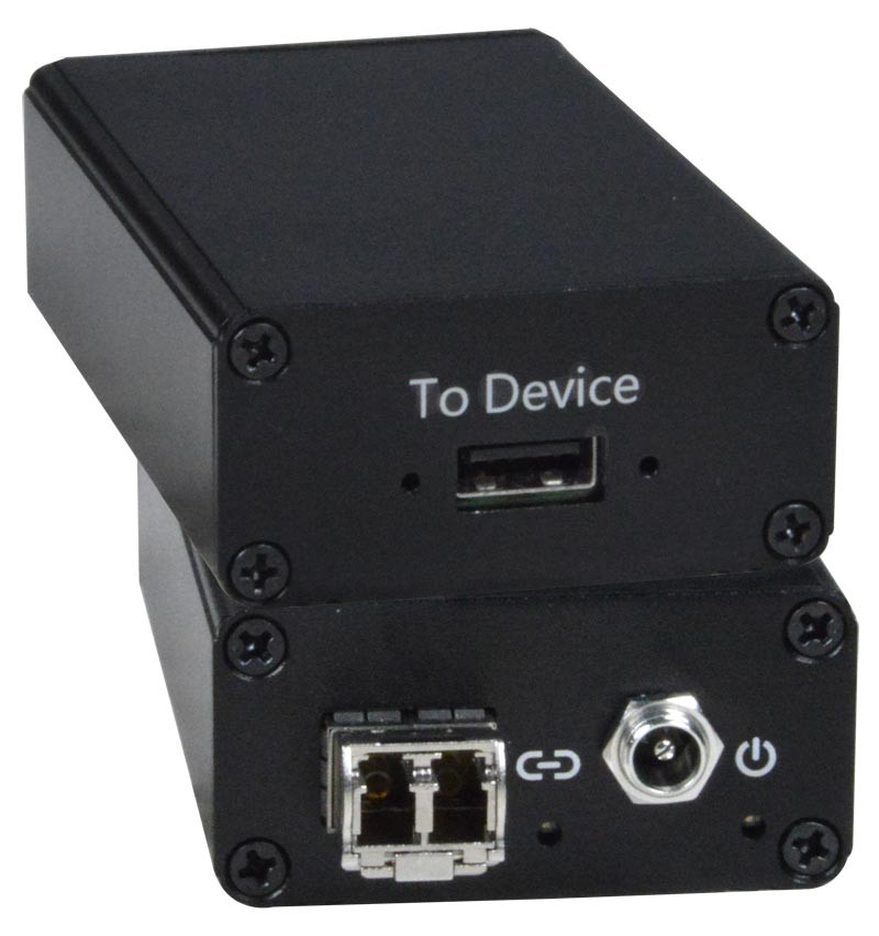 USB 3.0 Extender Over Fiber LC Singlemode Multimode 1-port 5 Gbps